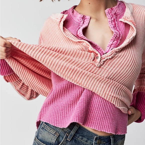 Free People | Tops | Fp One Colt Thermal | Poshmark